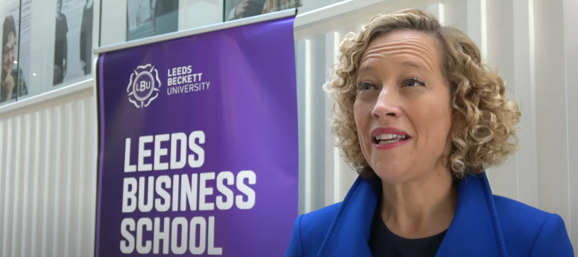 Cathy Newman visits Leeds Beckett University | Speakers Corner